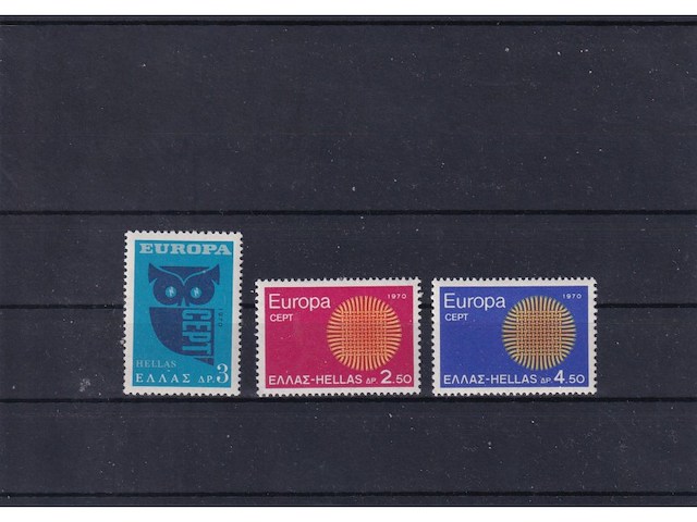 Grčka EUROPA CEPT 1970