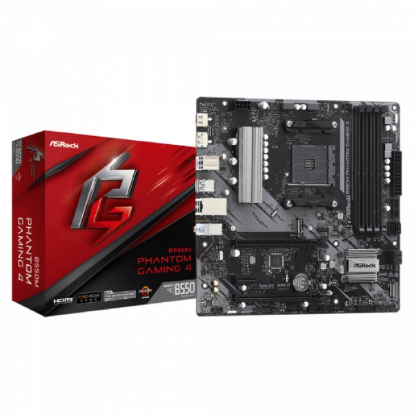 MB AM4 ASRock B550M Phantom Gaming 4 90-MXBE90-A0UAYZ