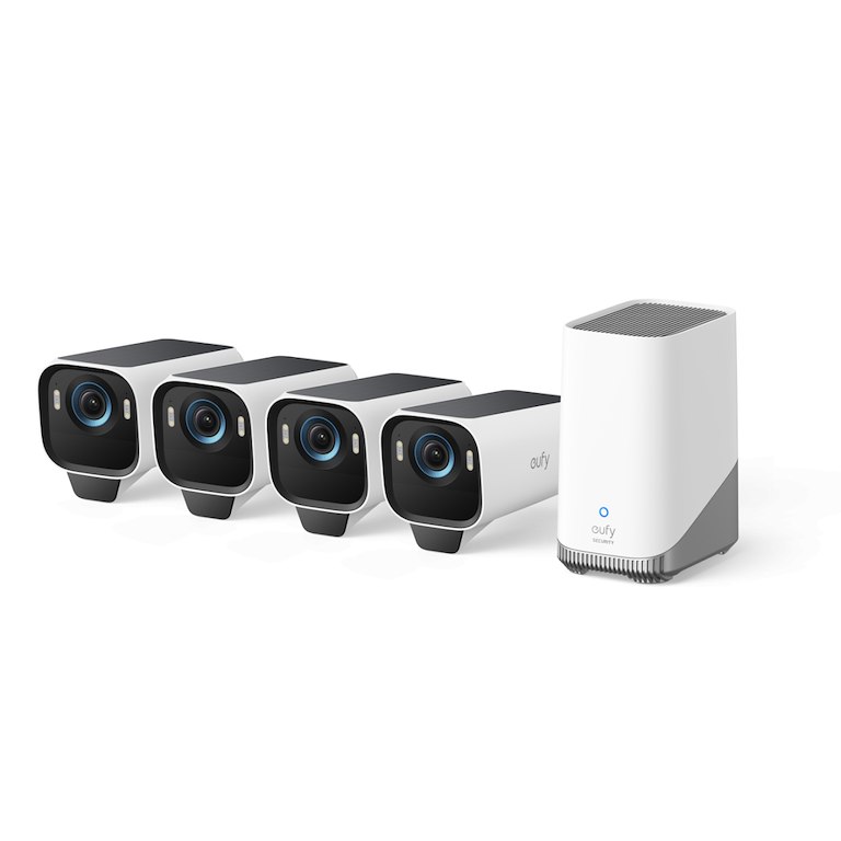 ANKER EufyCam S3 Pro 4-Cam Kit - Black+White