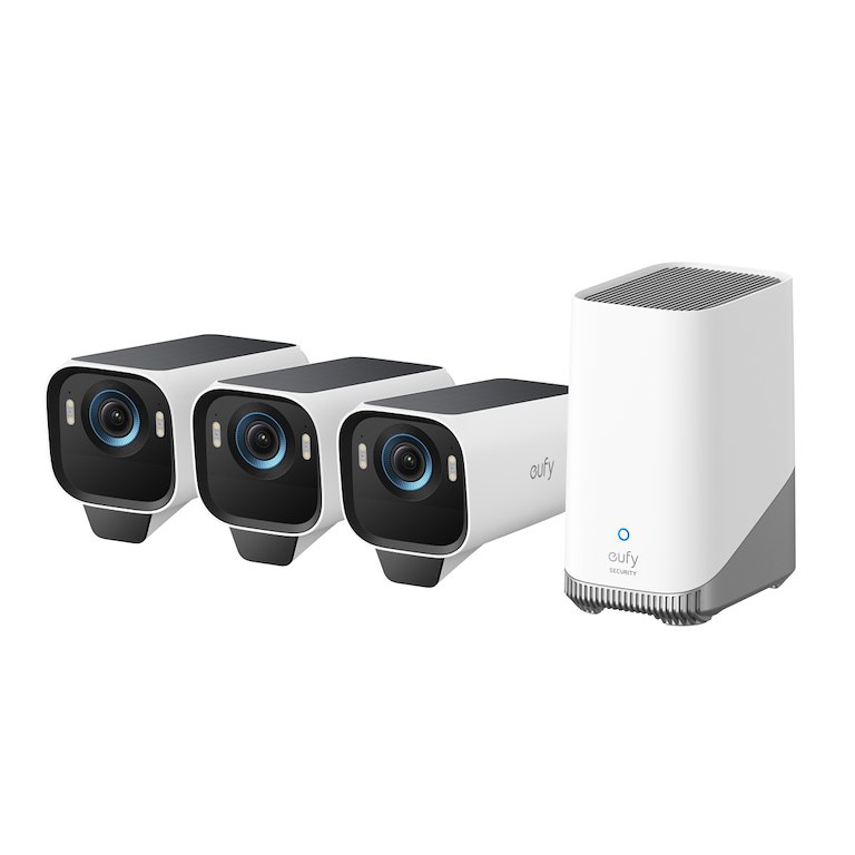 ANKER EufyCam S3 Pro 3-Cam Kit - Black+White