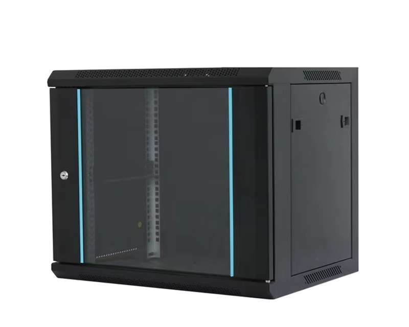 MAXPRO LINE Rack orman nazidni, 9U, 600x450, staklena vrata