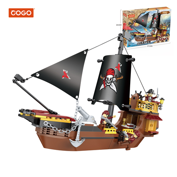 Slagalica kocke COGO piratski brod 3126