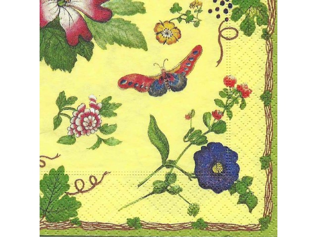 Mala Salveta MS8_170 Cveće Leptiri