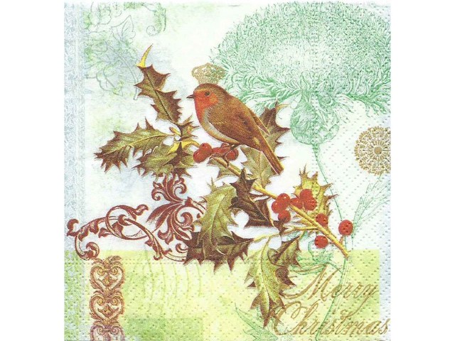 Mala Salveta MS8_133 Cveće  Ptice