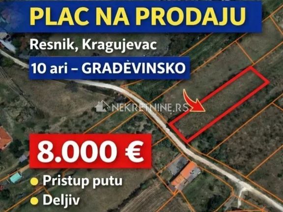 Prodajem plac-gradjevinsko zemljiste