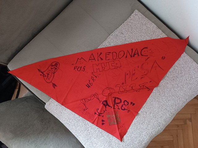 Marš Taskovići Niš 1971godine izviđačka marama