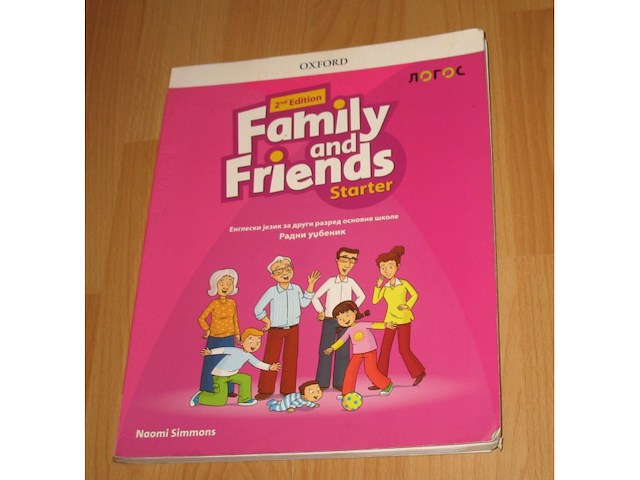 2. FAMILY AND FRIENDS STARTER SECOND ED. RADNI UDZBENIK