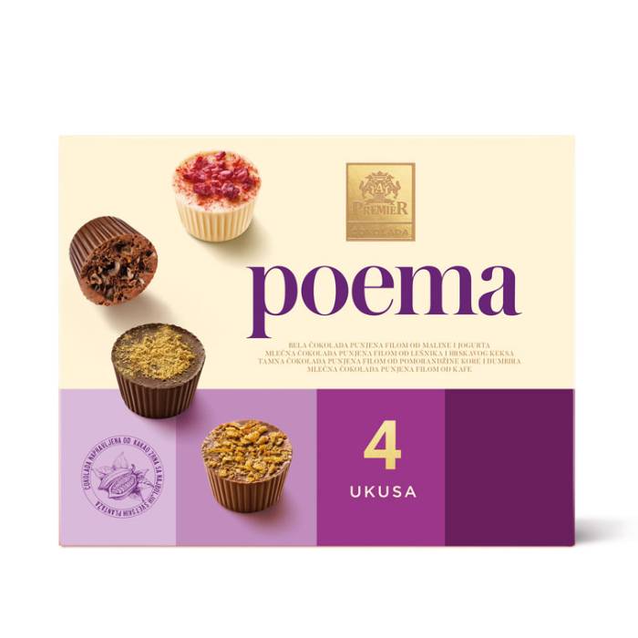 Premier praline POEMA 135g