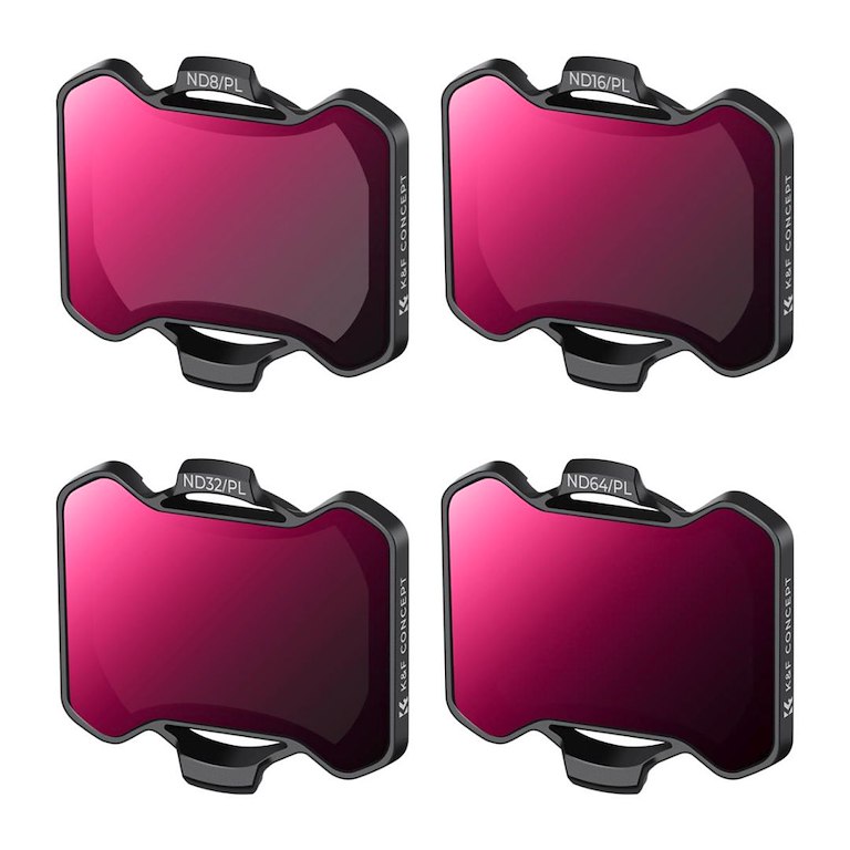 K&F Concept ND/CPL Filter Set za DJI Avata 2, 4 Pack ND8/CPL ND16/CPL ND32/CPL ND64/CPL SKU.2295