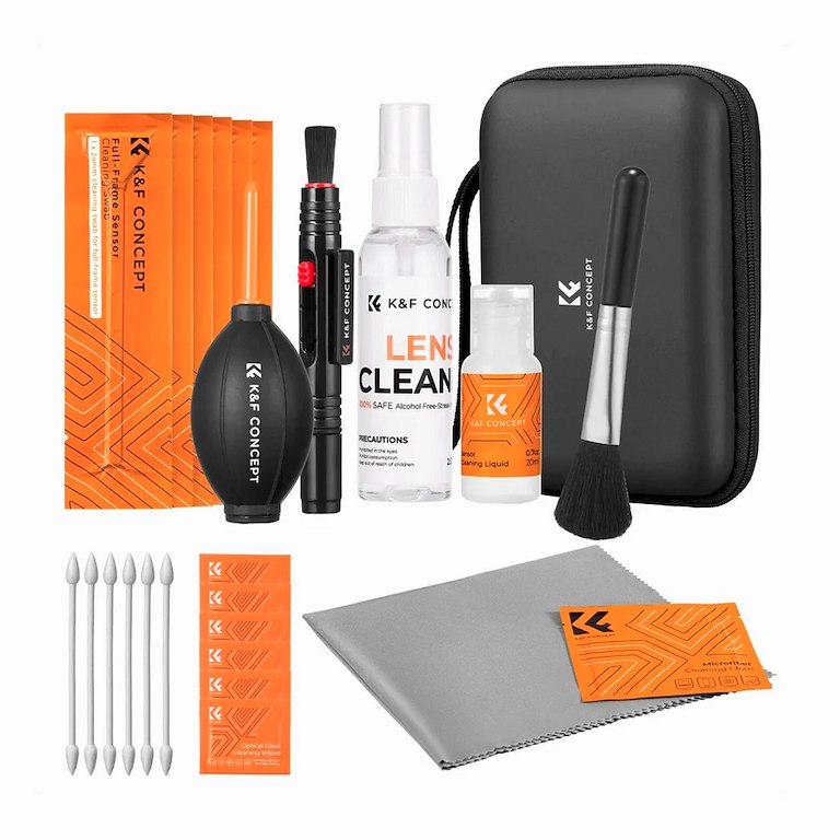 K&F Concept 25-in-1 Professional Camera Lens Cleaning Kit KF08.078