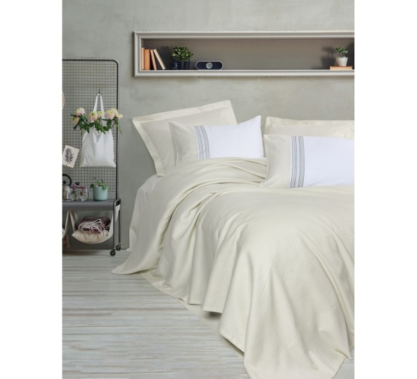 Posteljina CB Set Lusso Bamboo Double sa prekrivačem Lessy 042779