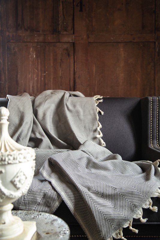 Prekrivač Issimo 170x230cm Decon Black 040693