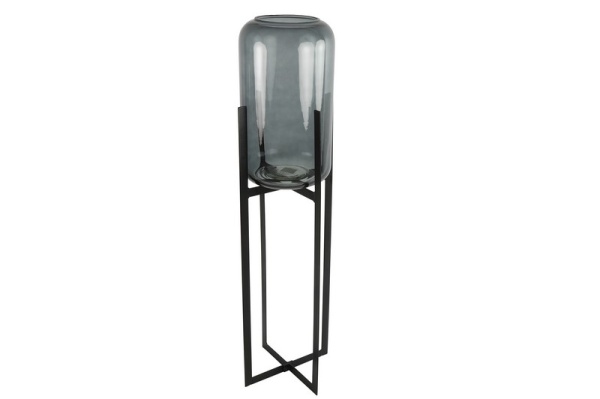 Vaza na postolju Debby 85cm antracit 040120