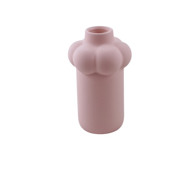 Vaza Dolomite 19cm roze 040030