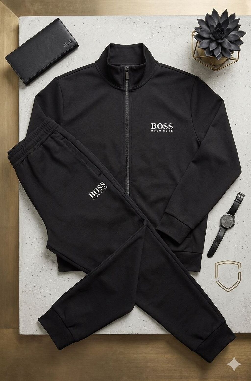 Trenerka Hugo Boss, bоја - Crna