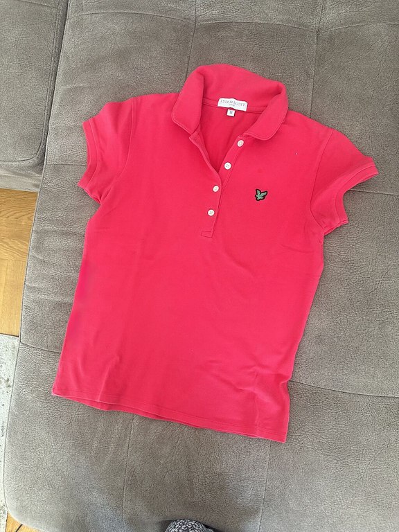 Lyle &Scott ženska polo majica - Boja: ciklqma roze - Kroj