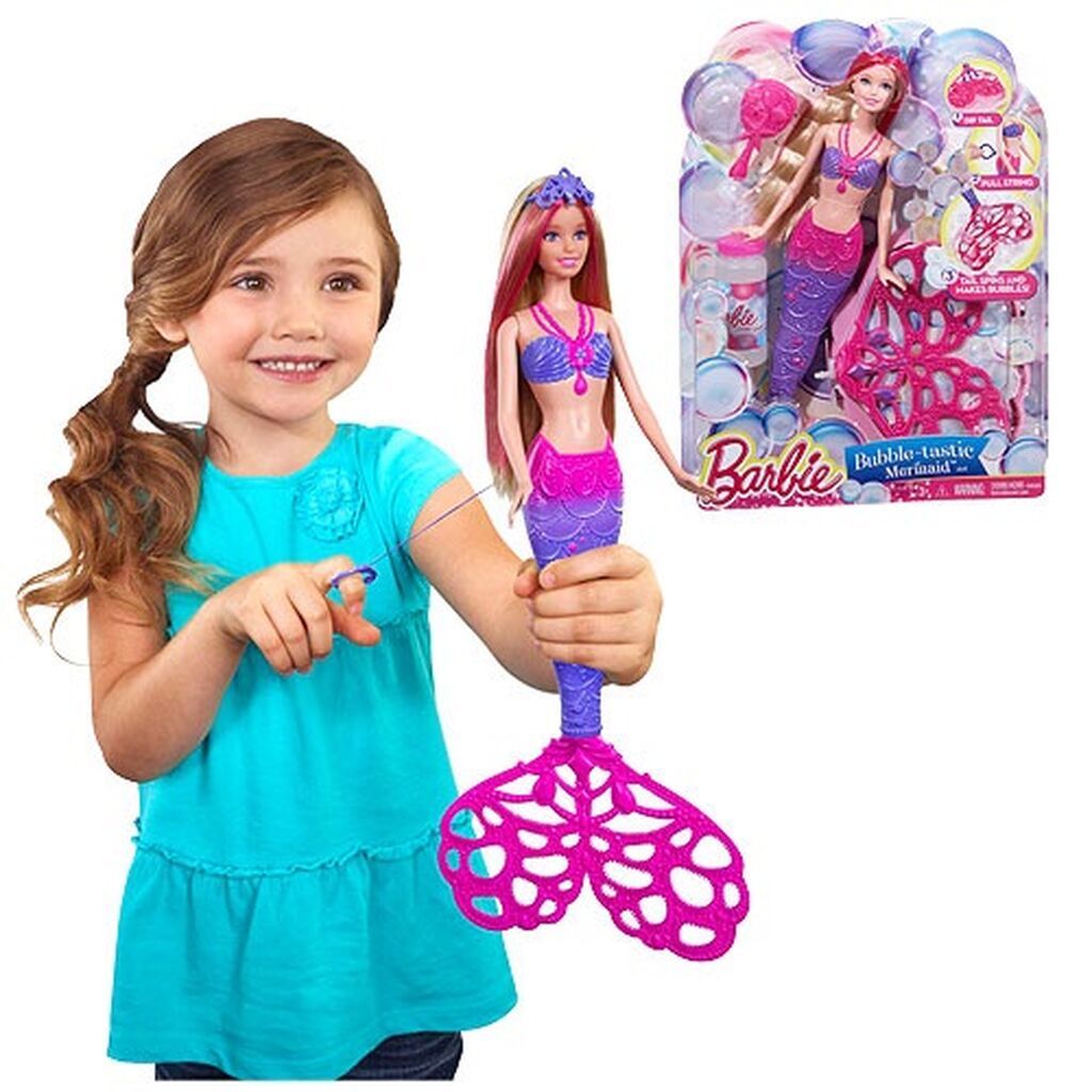 Barbie sirena sa balončićima – Bubble-tastic Mermaid - Lutka sirena