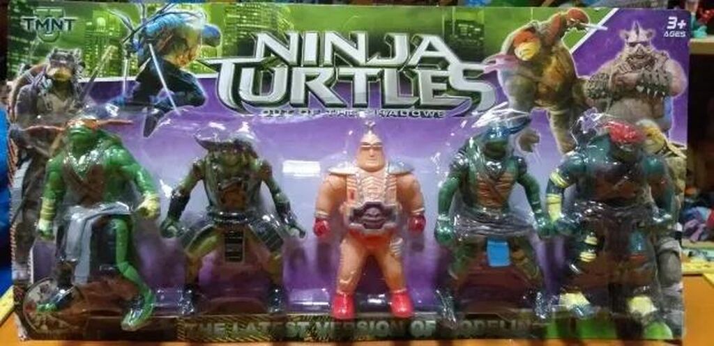 NINDZA KORNJACE I KRANG SET OD 5 FIGURA NOV TNMT AKCIJA | Cene nisu