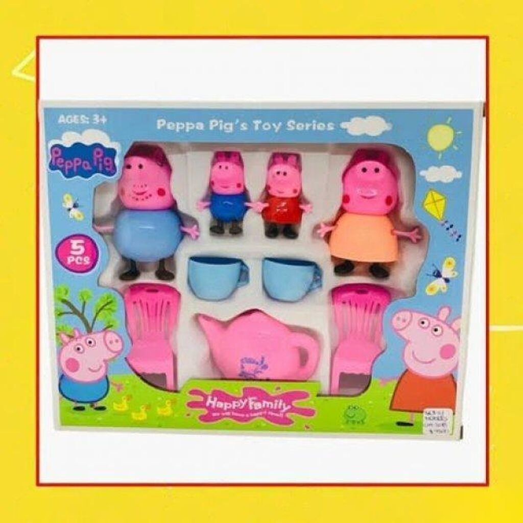 PEPA PRASE SET CAJANKA NOVO PEPA PIG FAMILY AKCIJA | Cene nisu