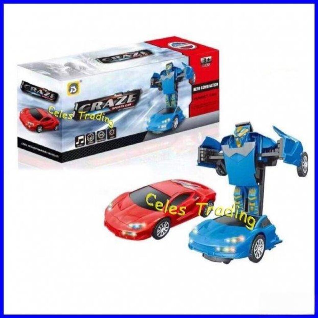 TRANSFORMERS AUTO ROBOT NOVO SPORTS CAR IGRACKA AKCIJA | Cene nisu
