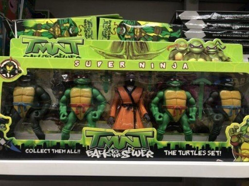 NINDZA KORNJACE SET ZA DECU NOV 5 FIGURA NINJA TURTLES | Cene nisu