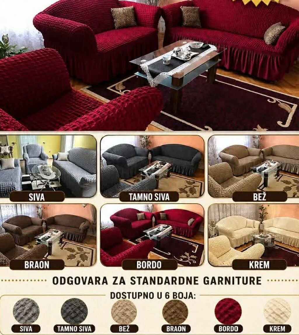 04. PREKRIVAČI ZA GARNITURE SA KARNERIMA CEO KOMPLET 4700DINARA