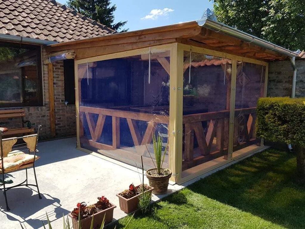 Prodajem providne PVC cerade različitih dimenzija. Cena: 1303 din/m2