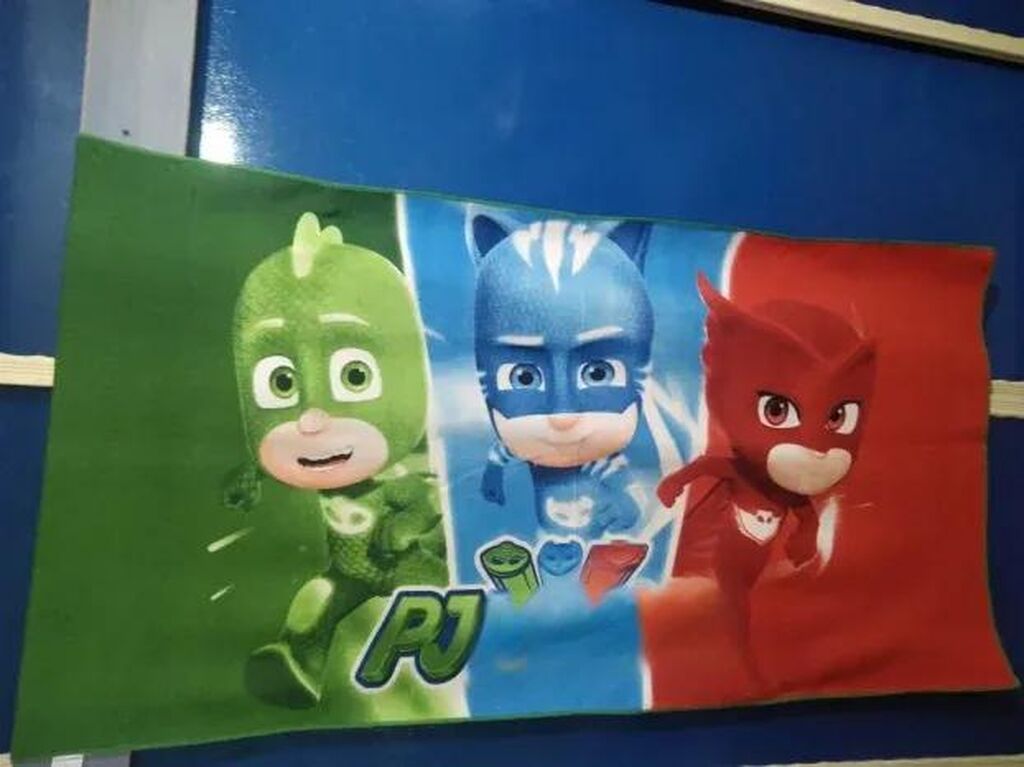 PJ MASKS PESKIR ZA DECU NOV VELIKI ZA KUPANJE ILI PLAZU AKCI | Cene