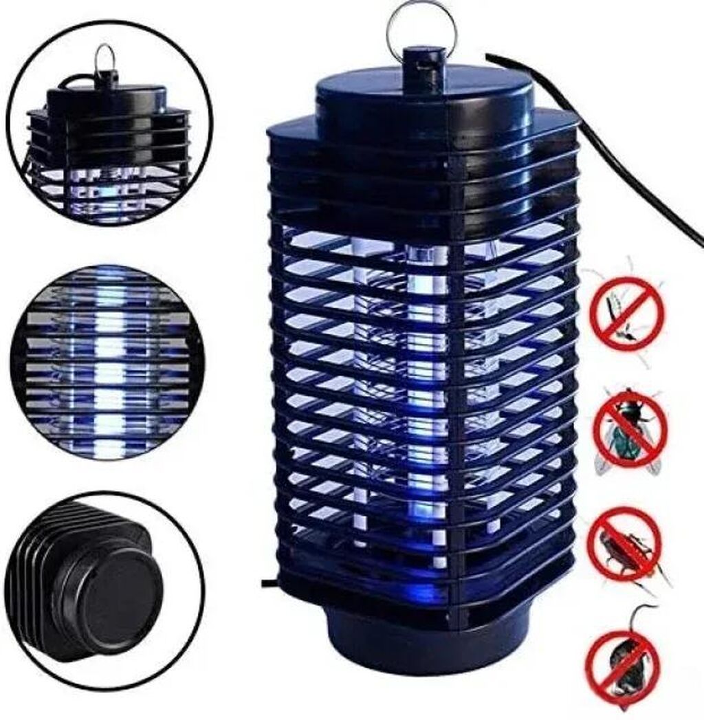 ELEKTRICNA LAMPA ZA KOMARCE LF200 NOVA LAMPA UBICA INSEKATA | Cene