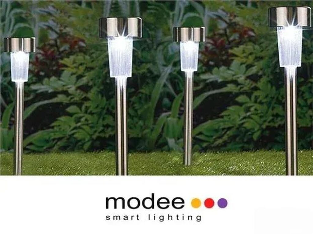 SOLARNE LAMPE VECI MODEL NOVE INOX ZA DVORISTE, BASTU,TERASU | Cene