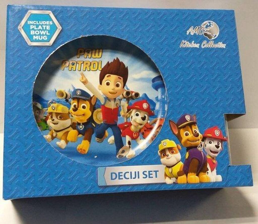 PATROLNE SAPE SET ZA DECU NOVO PAW PATROL 3 DELA AKCIJA | Cene nisu
