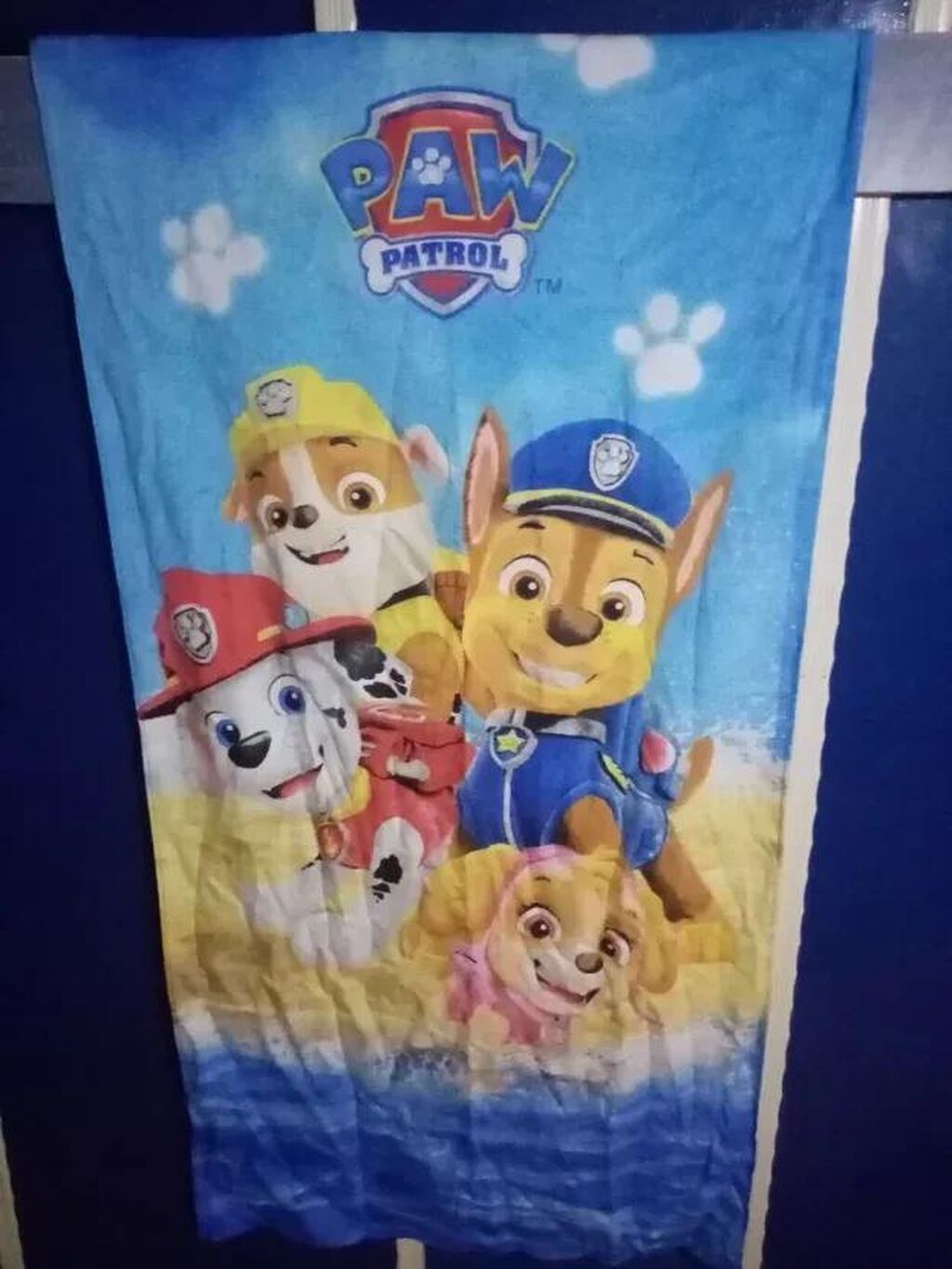 PATROLNE SAPE PESKIR ZA PLAZU NOV PAW PATROL 100% PAMUK | Cene nisu