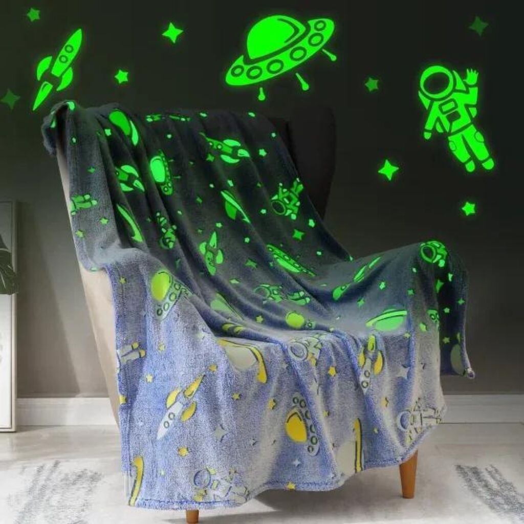 ASTRONAUT MAGICNO CEBE 150X200CM NOVO VELIKO SVETLI U MRAKU | Cene