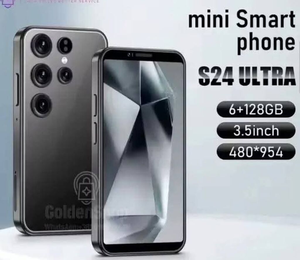 04. Mini telefon s24 6999 din Ovo je 3G pametni telefon, neki nosioci