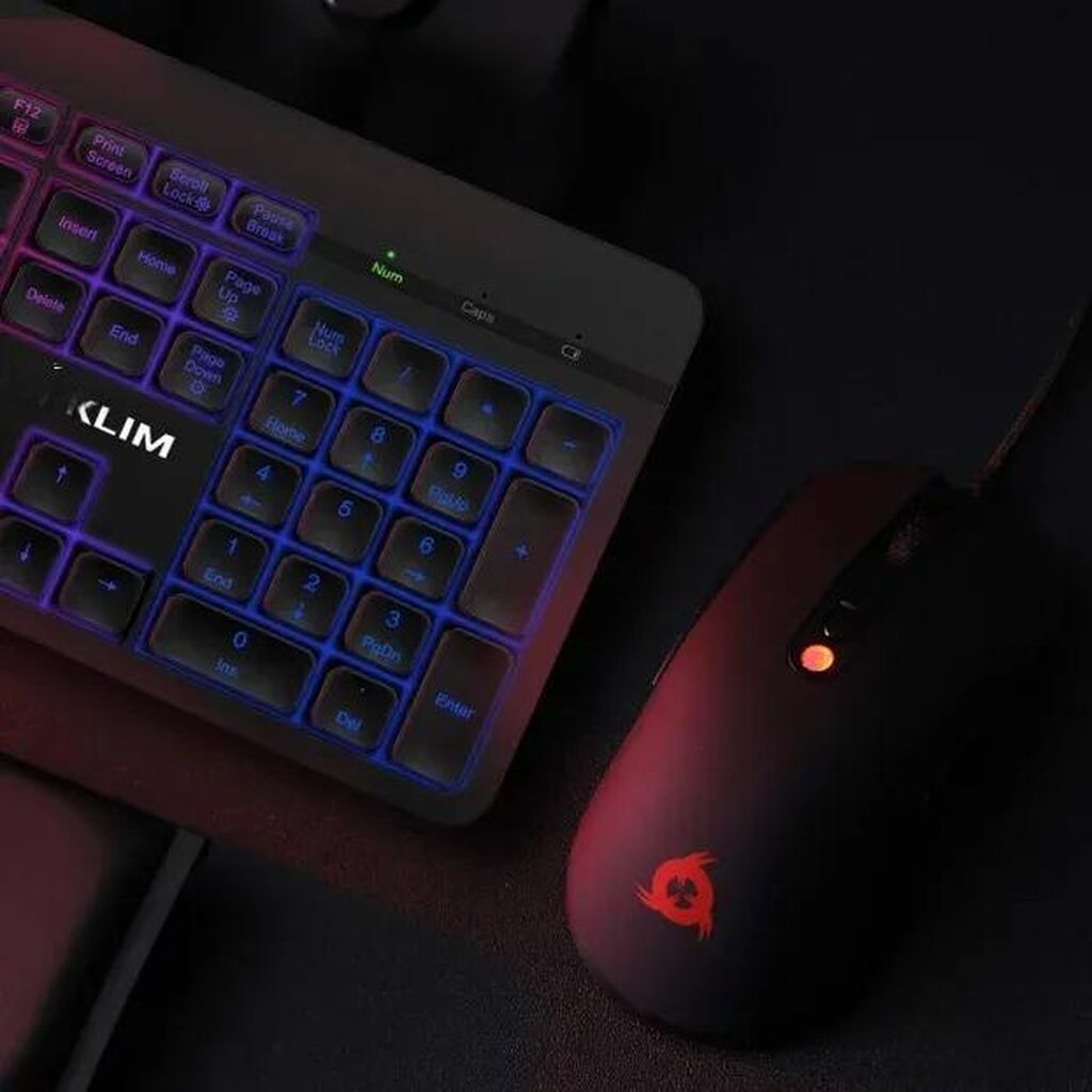 KLIM LIGHT V2 NEMACKA BEZICNA RGB TASTATURA ZA PC MAC PS4I 5 | Cene