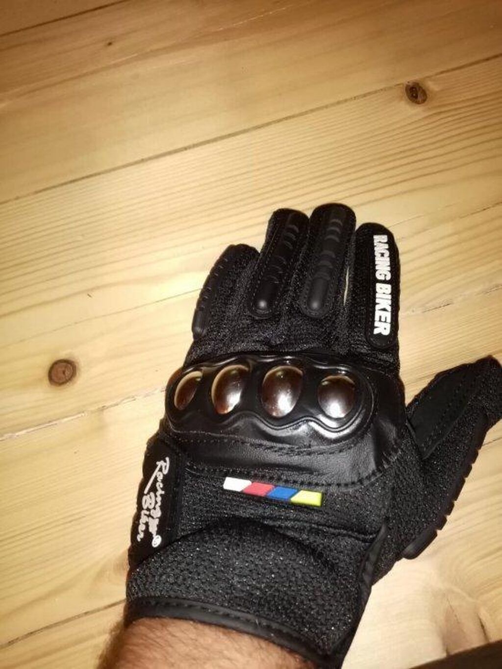 BAJKERSKE RUKAVICE SA METALNIM OJACANJIMA NOVE AKCIJA | Cene nisu
