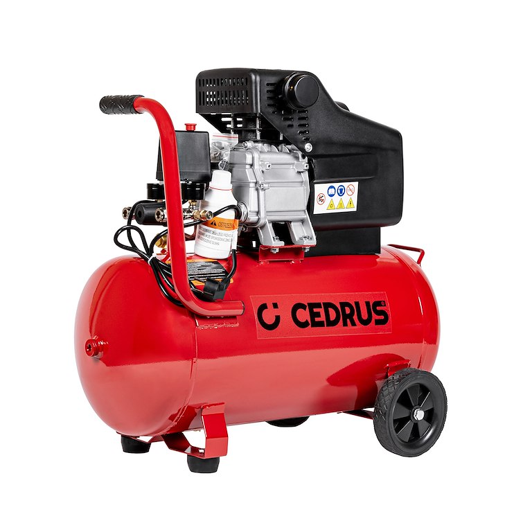 Kompresor CEDRUS CEDKM50-1T, 2 ks (1.5 kW), kapacitet 200 l/min, radni pritisak 8 bara, uljni