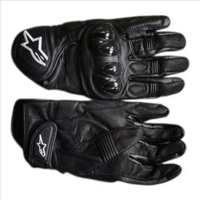 Alpinestars poluduboke kozne moto rukavice nove