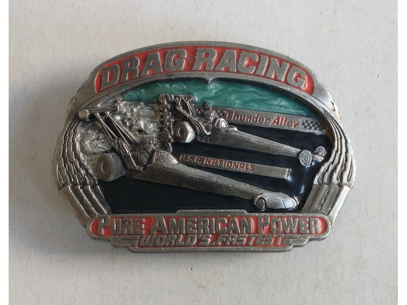 kopča za kaiš DRAG RACING Pure American Power