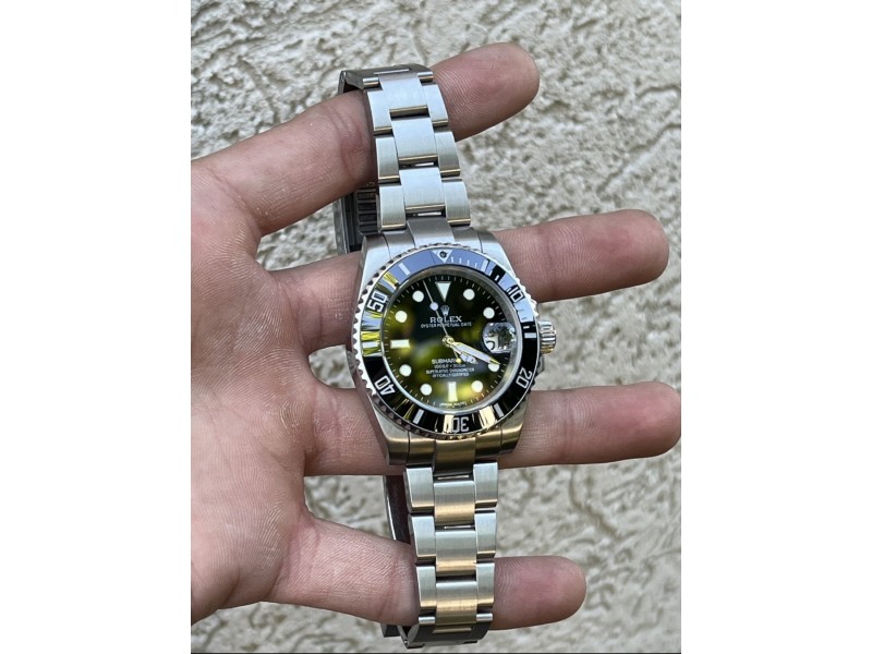 Luksuzni Automatik SUBMARINER - 2824 zlatni mehanizam