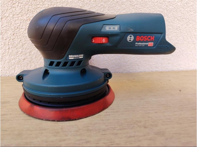 Bosch Professional GEX 12V-125 aku rotaciona slajferica