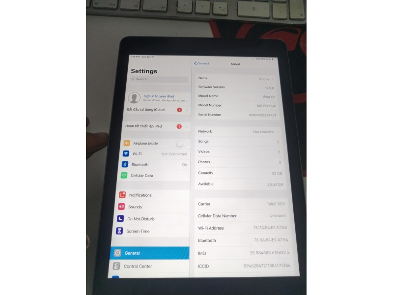 Ipad air 1