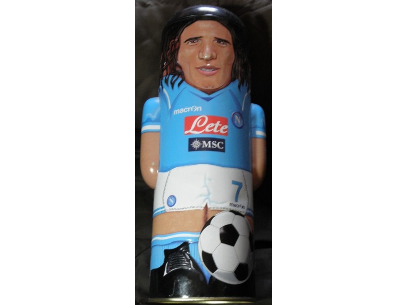 Fudbaler CAVANI 7 - limena kutija od keksa 26cm