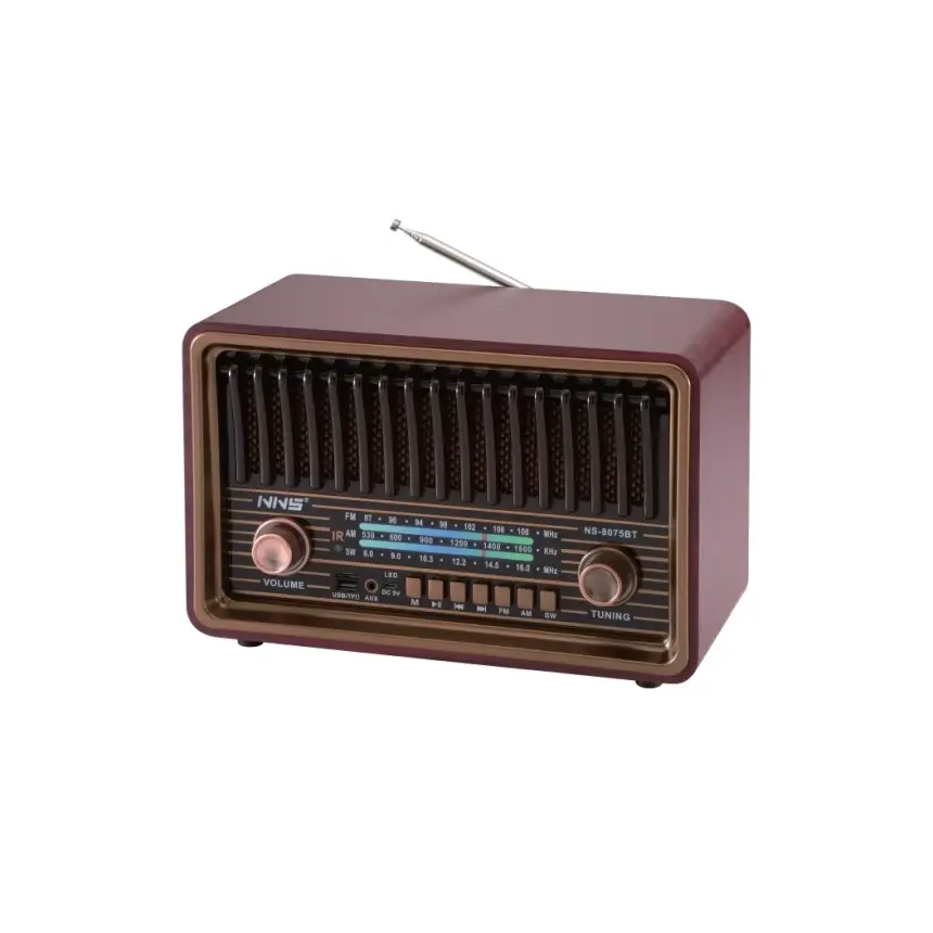 Retro RGB Bluetooth Radio 8075BT/B