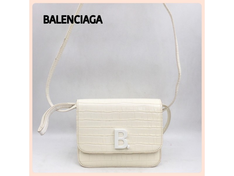 BALENCIAGA - MANJA TAŠNICA KREM BELE BOJE