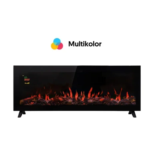 PROSTO 2u1 električni 50" multikolor kamin 2000W EL546