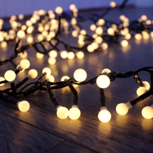 Lampice za jelku sa 576 toplo belih LED dioda EL348