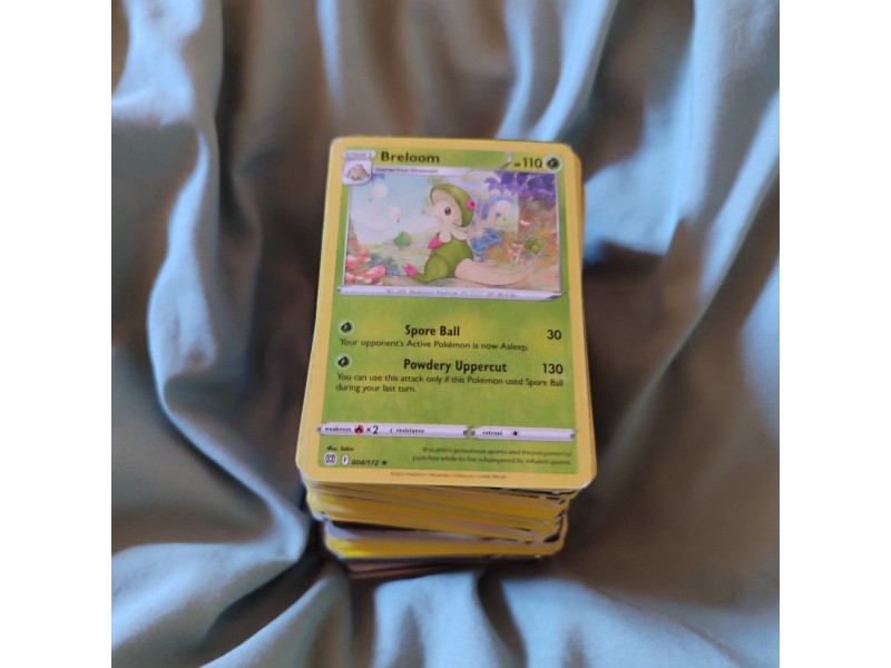 Lot 179 komada pokemon karte
