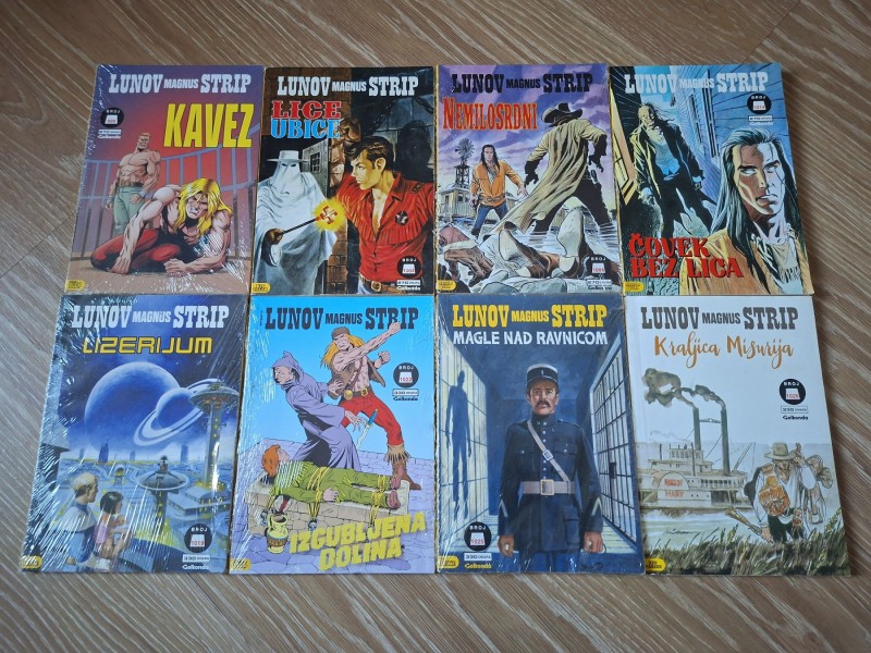 8 stripova Lunov Magnus Strip (Golkonda)