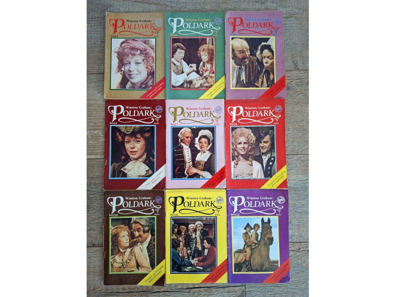 9 romana Poldark (Winston Graham) - RETKO!